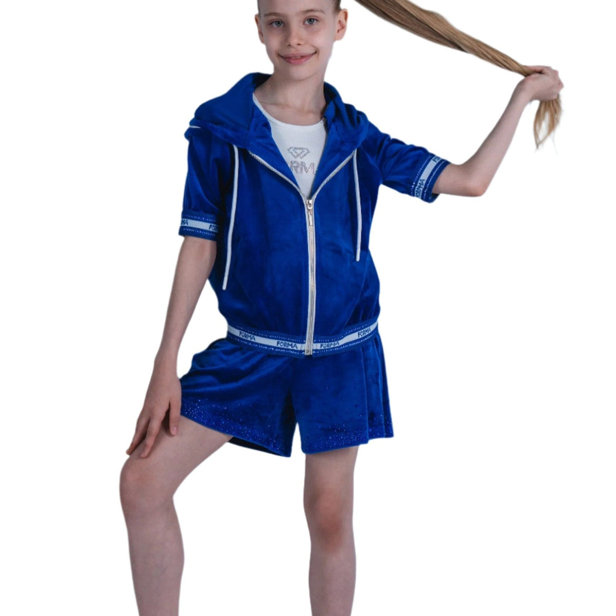 Forma Blue Duo Set for Girls Stylish Casual and Travel Wear OneSports UAE